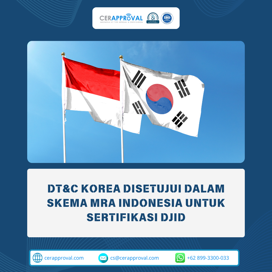 DT&C Korea Resmi Jadi Laboratorium MRA DJID Indonesia